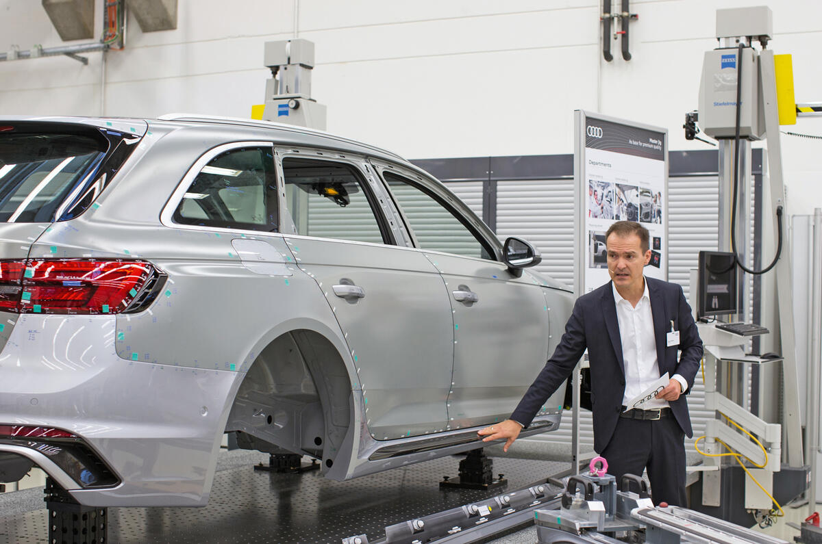 Audi 'reinvents' design and manufacture processes ahead of EV launch ...