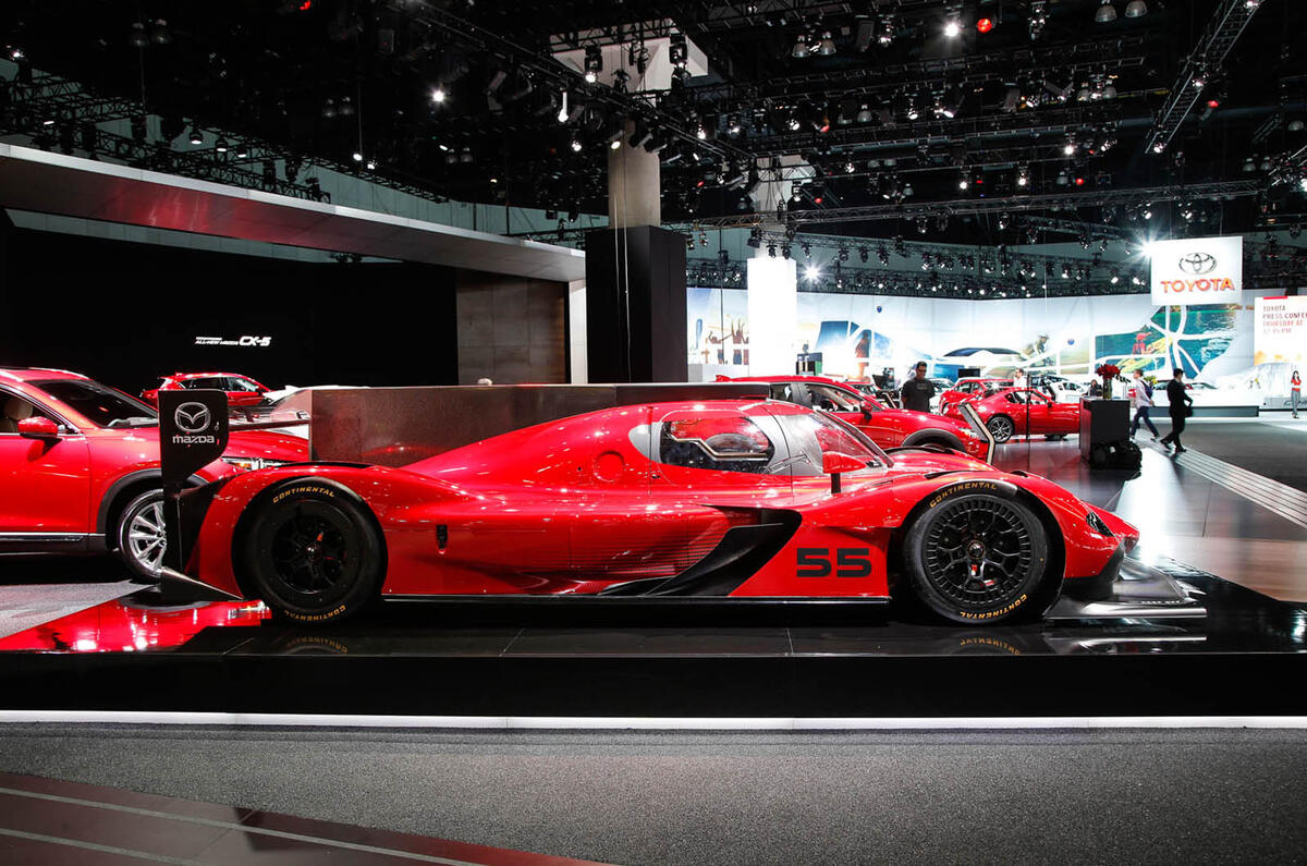 Mazda RT24-P 600bhp prototype racer revealed in LA | Autocar
