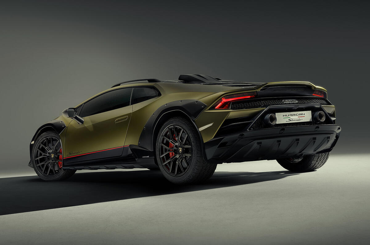 Lamborghini unleashes 601bhp off-road Huracan Sterrato | Autocar