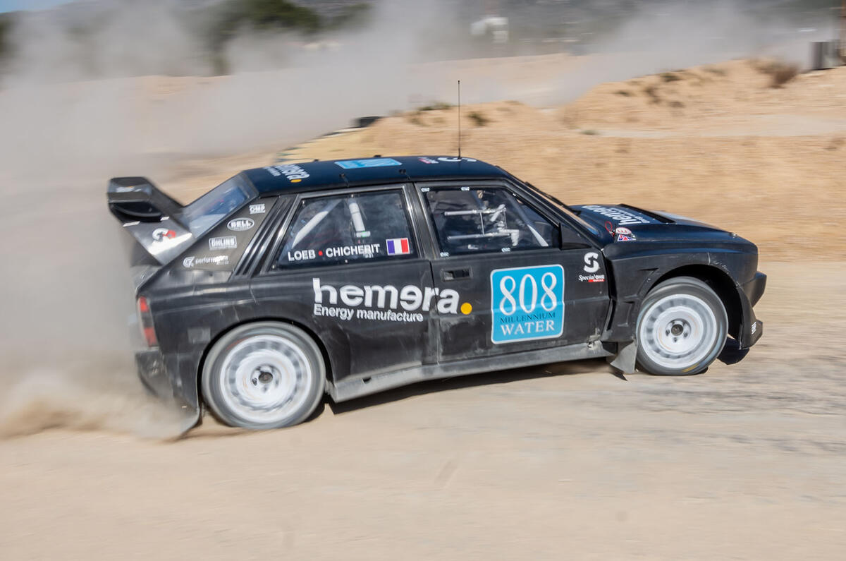 Lancia Delta-based electric rallycross cars destroyed by fire | Autocar