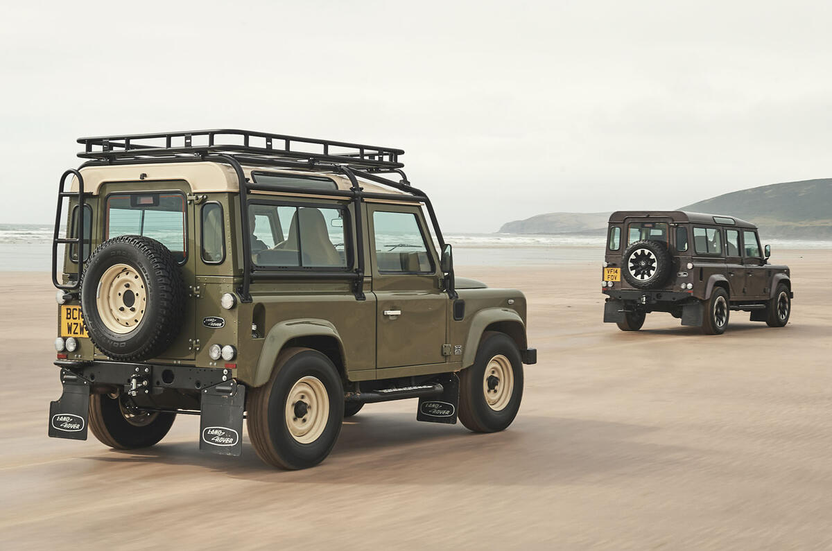 Land Rover revives classic Defender V8 for £190,000 | Autocar