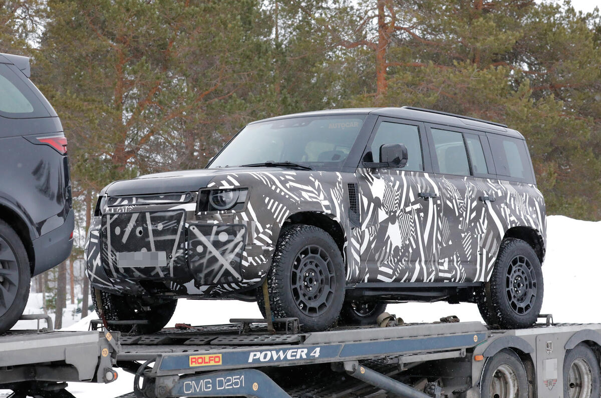 2023 Land Rover Defender SVX adds rugged styling and V8 power | Autocar