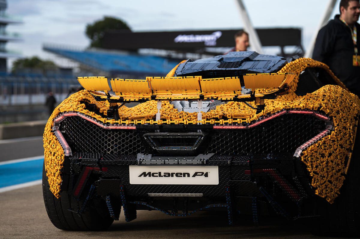 Lego McLaren P1 is drivable lifesize replica of iconic V8 hypercar ...