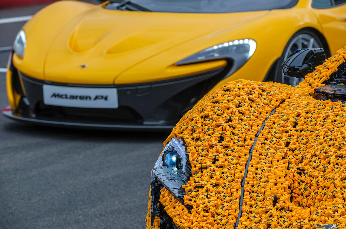 Lego McLaren P1 is drivable lifesize replica of iconic V8 hypercar ...