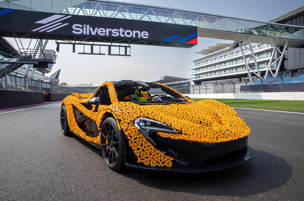 Lego McLaren P1 is drivable lifesize replica of iconic V8 hypercar ...