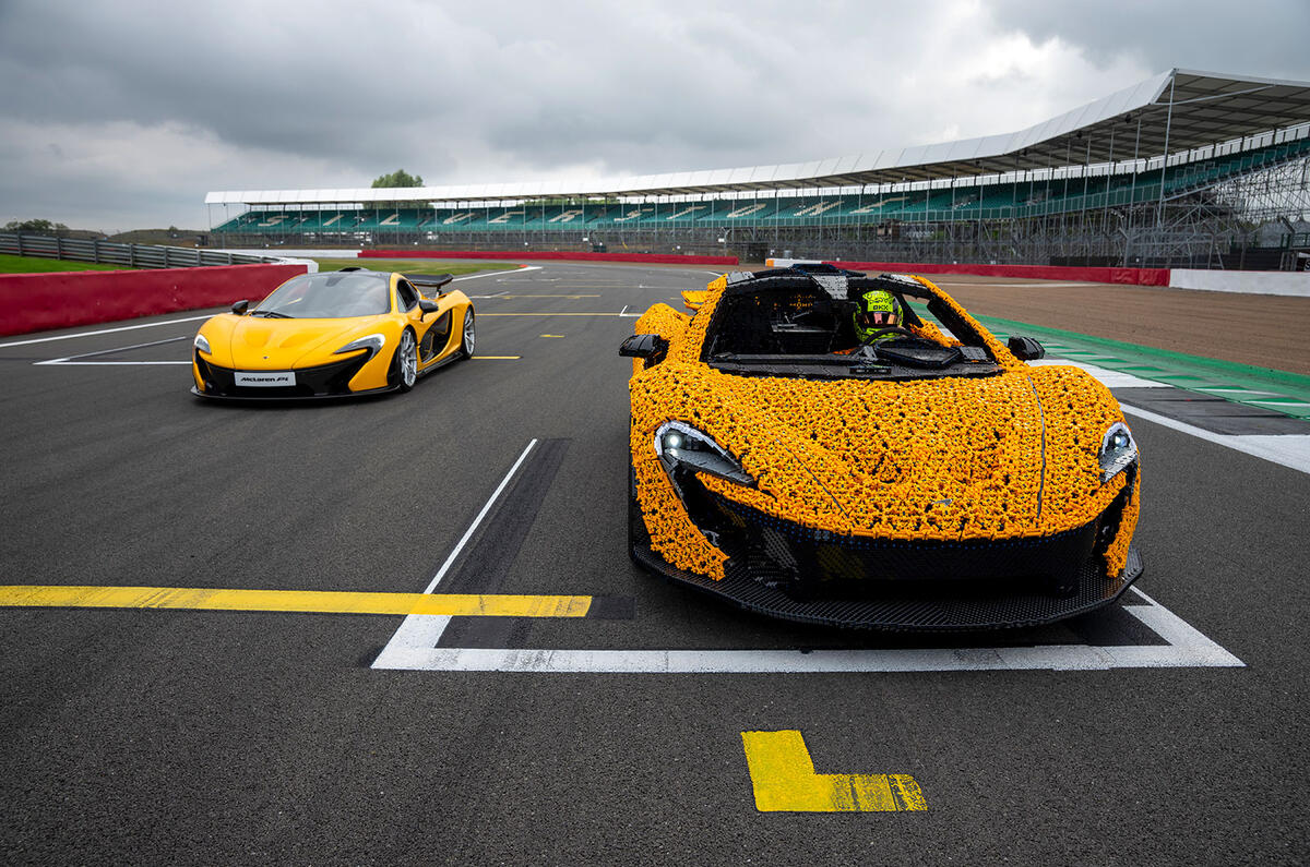 Lego McLaren P1 is drivable lifesize replica of iconic V8 hypercar ...