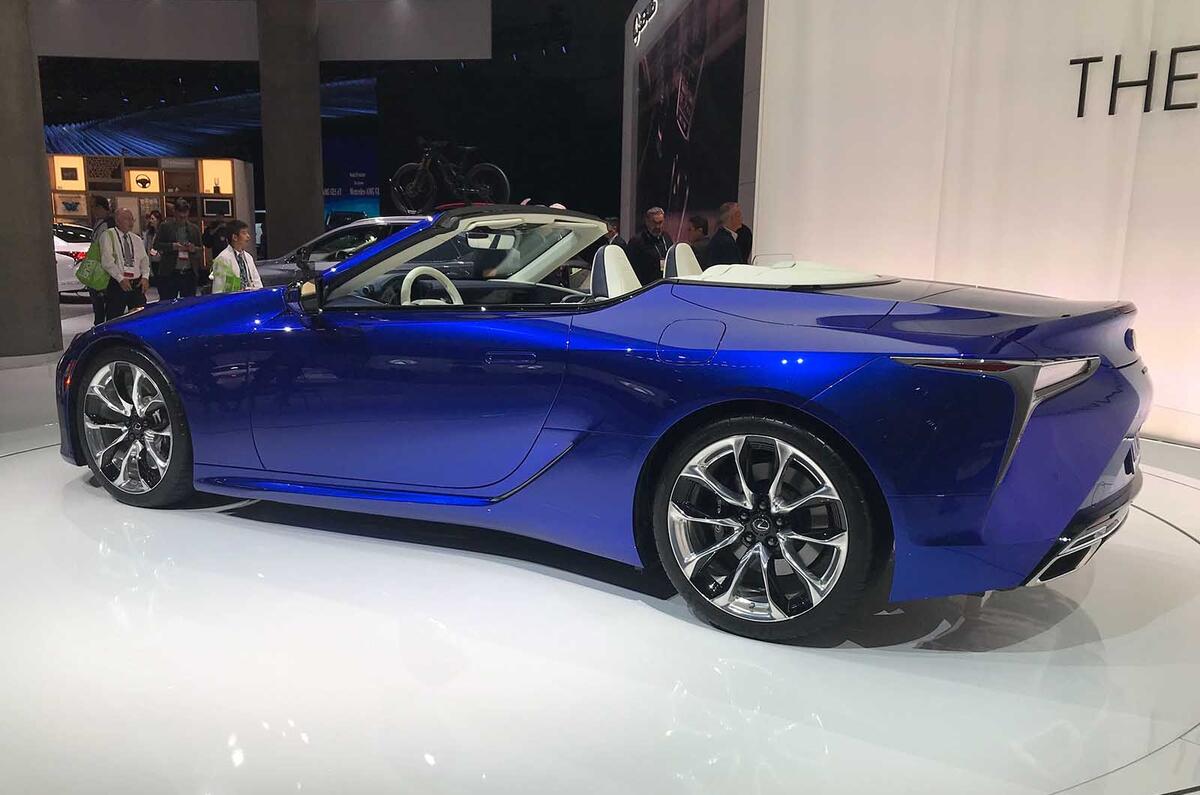 Lexus LC500 Convertible will go on sale next year | Autocar