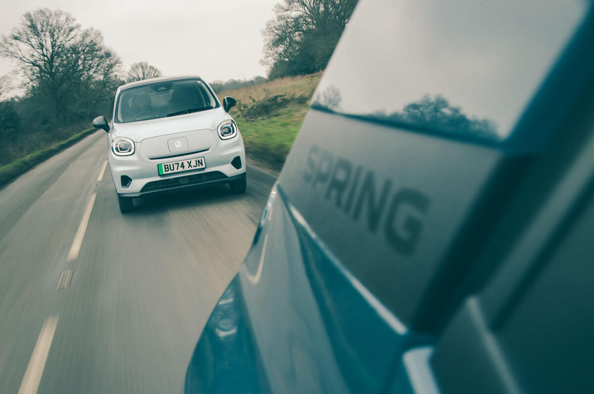 Dacia Spring vs Leapmotor T03: UK's cheapest EVs face off | Autocar