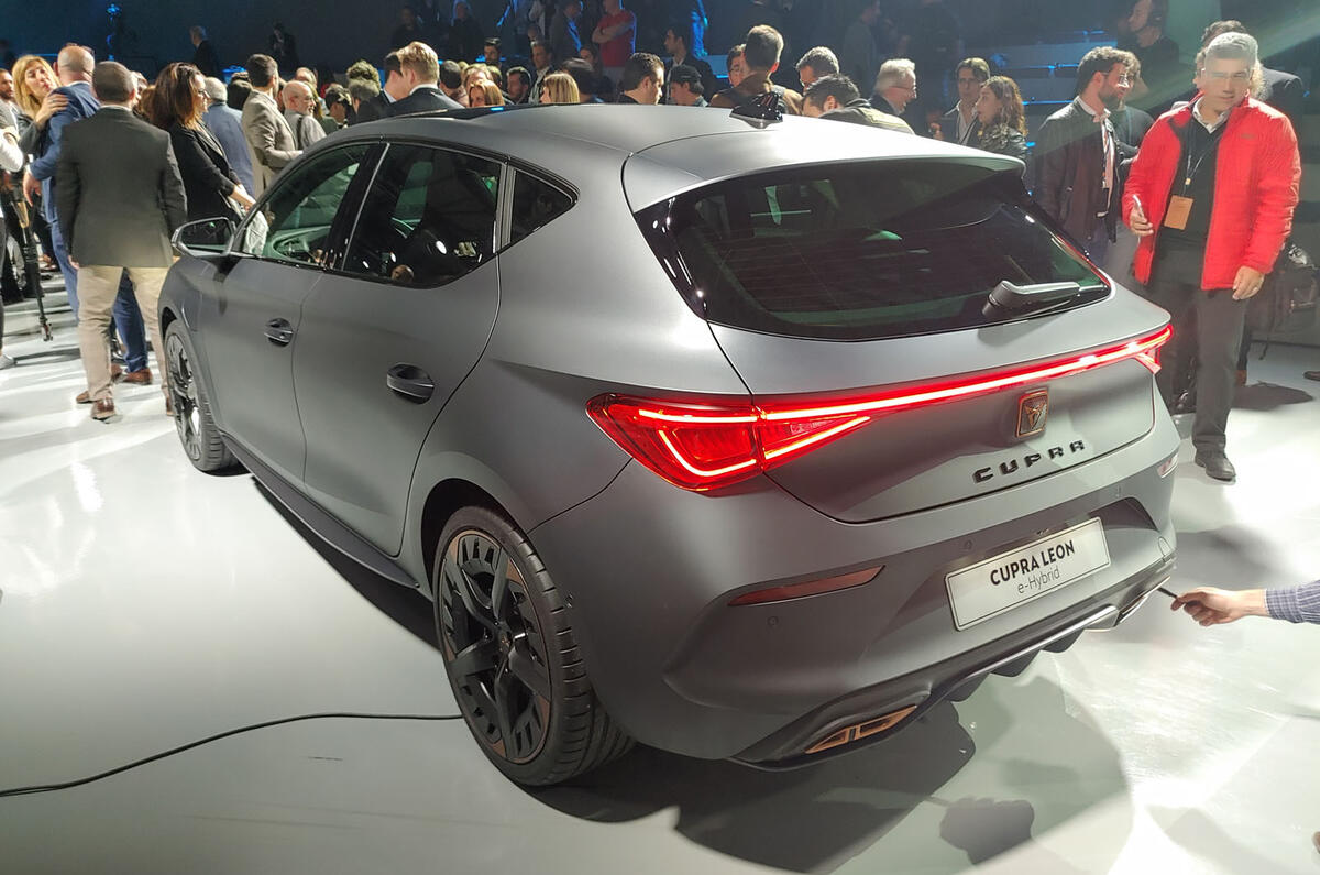 Cupra Leon eHybrid plug-in hot hatch priced from £34,495 | Autocar