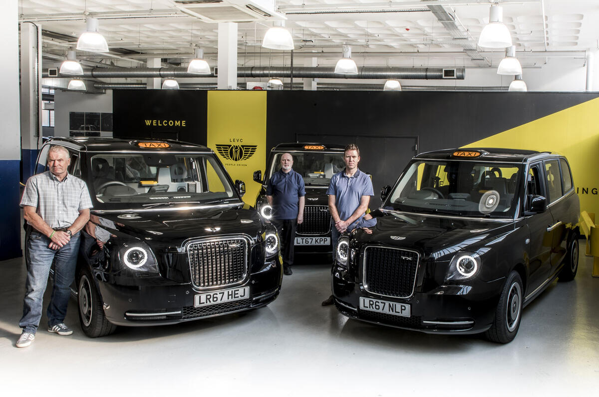 First LEVC TX London black cab now operational in capital | Autocar