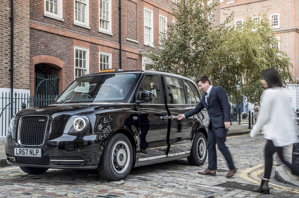 First LEVC TX London black cab now operational in capital | Autocar
