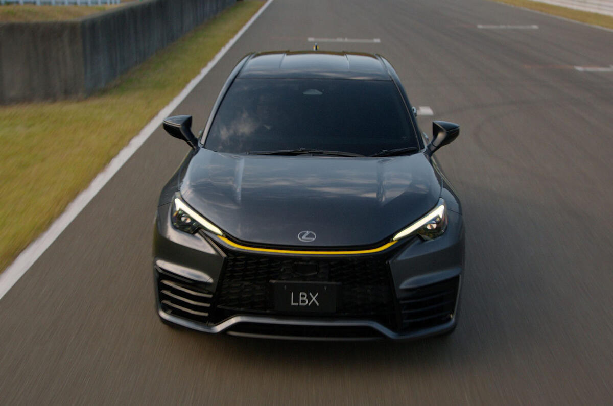 Hot new Lexus LBX uses 300bhp GR Yaris engine | Autocar