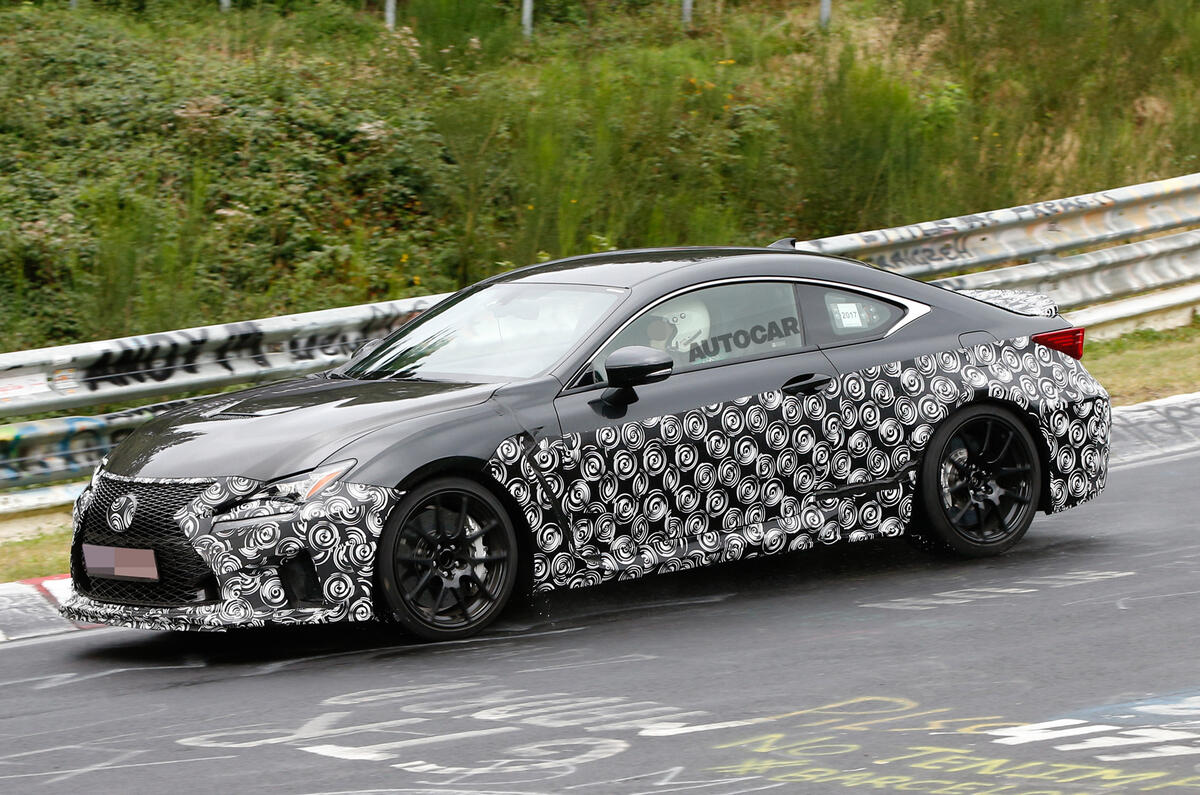 Facelifted Lexus RC F to use more powerful atmospheric V8 | Autocar