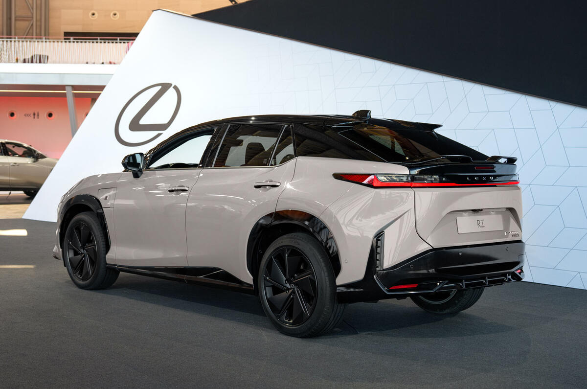 New Lexus RZ gets 'manual' gearbox, steer-by-wire and up to 420bhp | Autocar