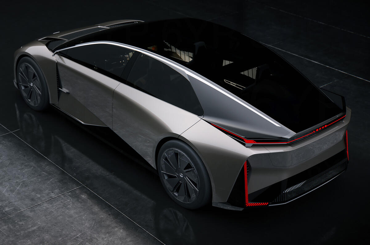 New Lexus LF-ZC previews electric flagship with 620-mile range | Autocar