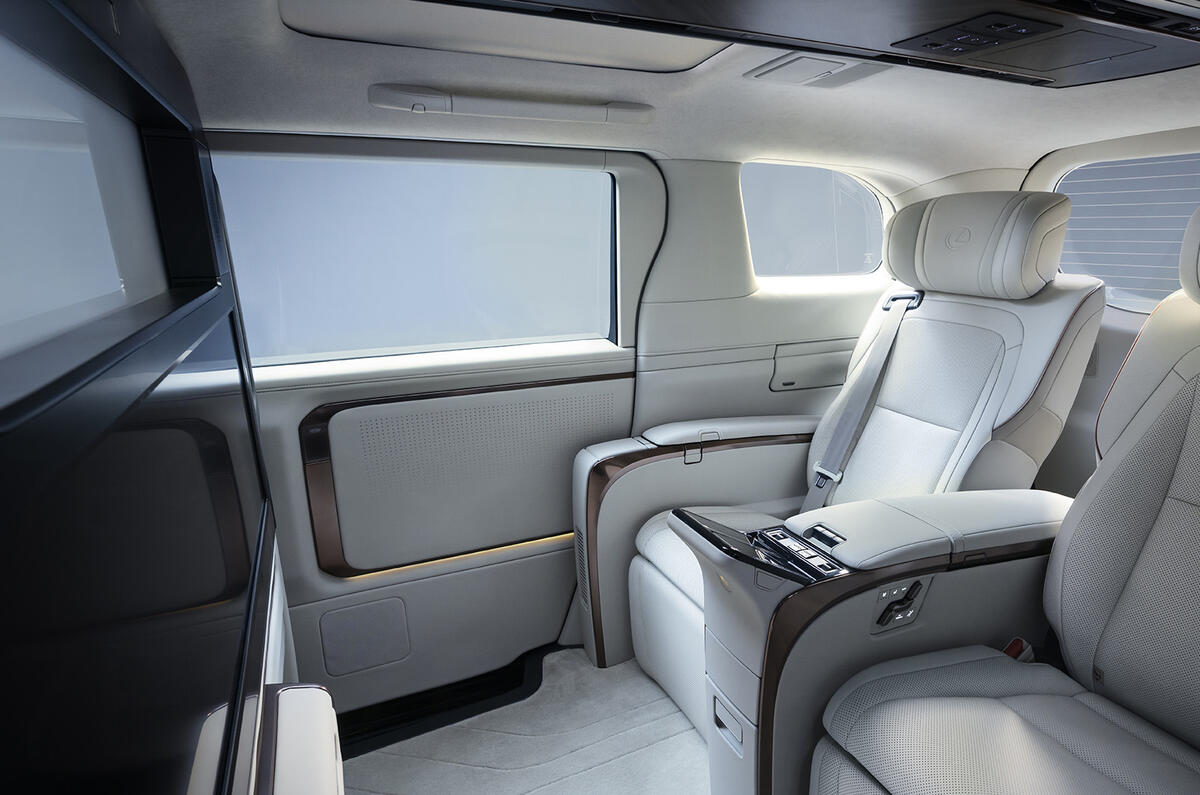 Lexus LM luxury MPV receives £112,995 range-topper in the UK | Autocar
