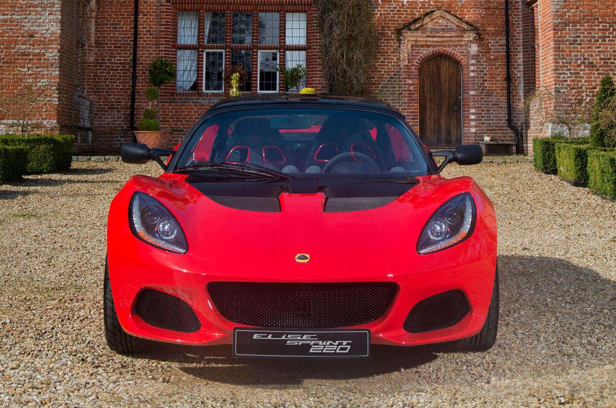 2017 Lotus Elise launched with new lightweight Sprint edition | Autocar
