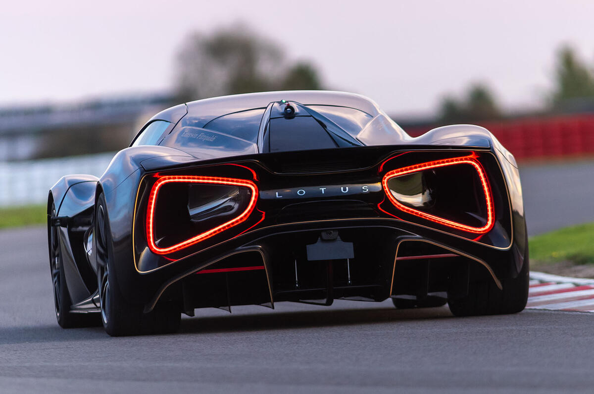 Lotus Evija Fittipaldi celebrates British firm's Formula 1 heritage ...