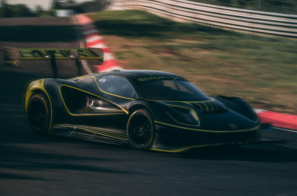 Wild Lotus Evija X revealed as 2011bhp Nurburgring record-hunter | Autocar