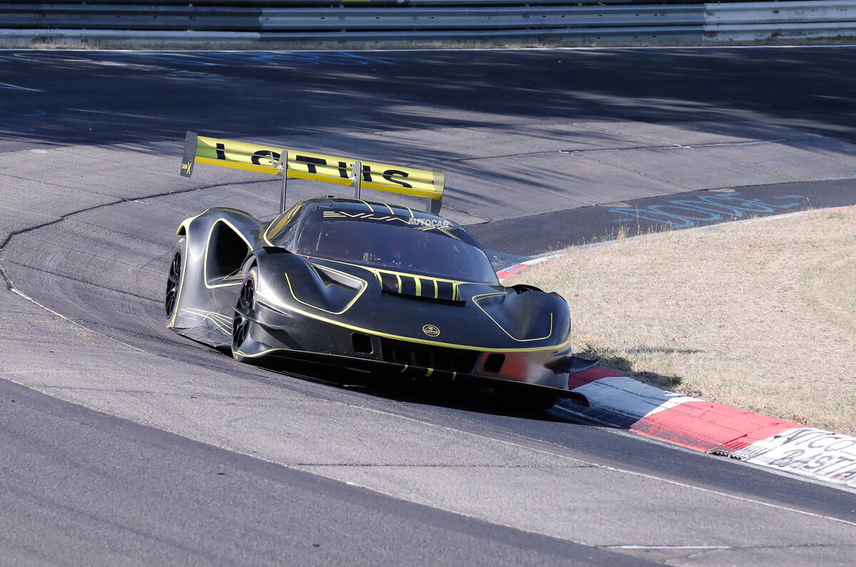 Radical Lotus Evija X goes after Nurburgring EV record | Autocar
