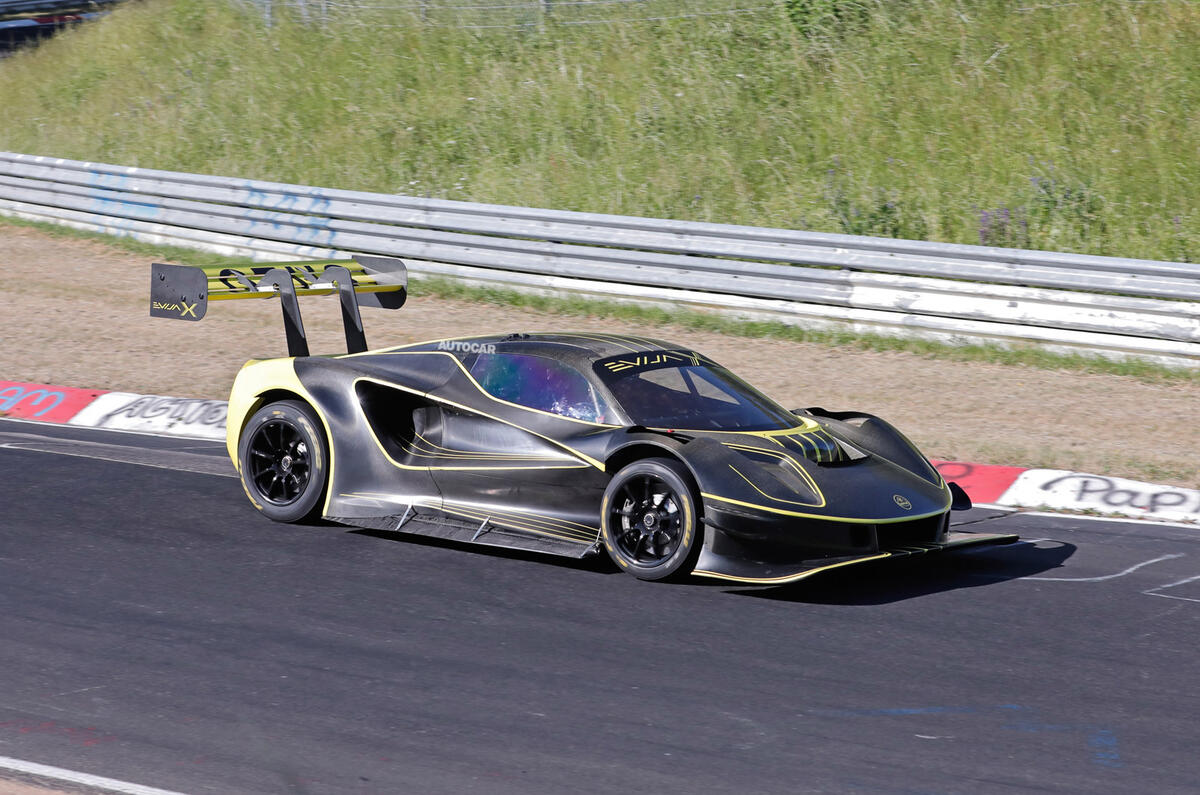 Radical Lotus Evija X goes after Nurburgring EV record | Autocar