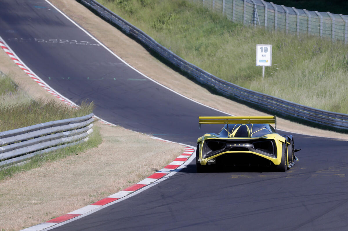 Radical Lotus Evija X goes after Nurburgring EV record | Autocar