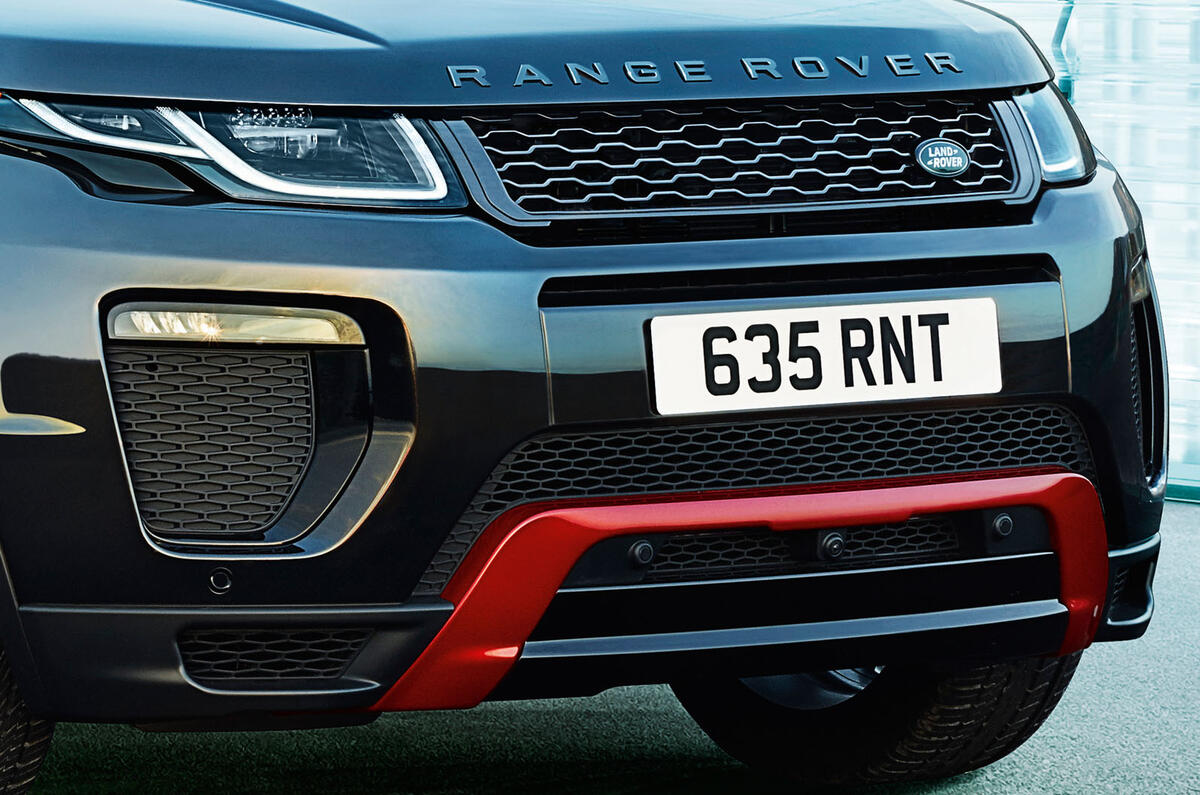 2017 Range Rover Evoque gets new tech and special edition model | Autocar