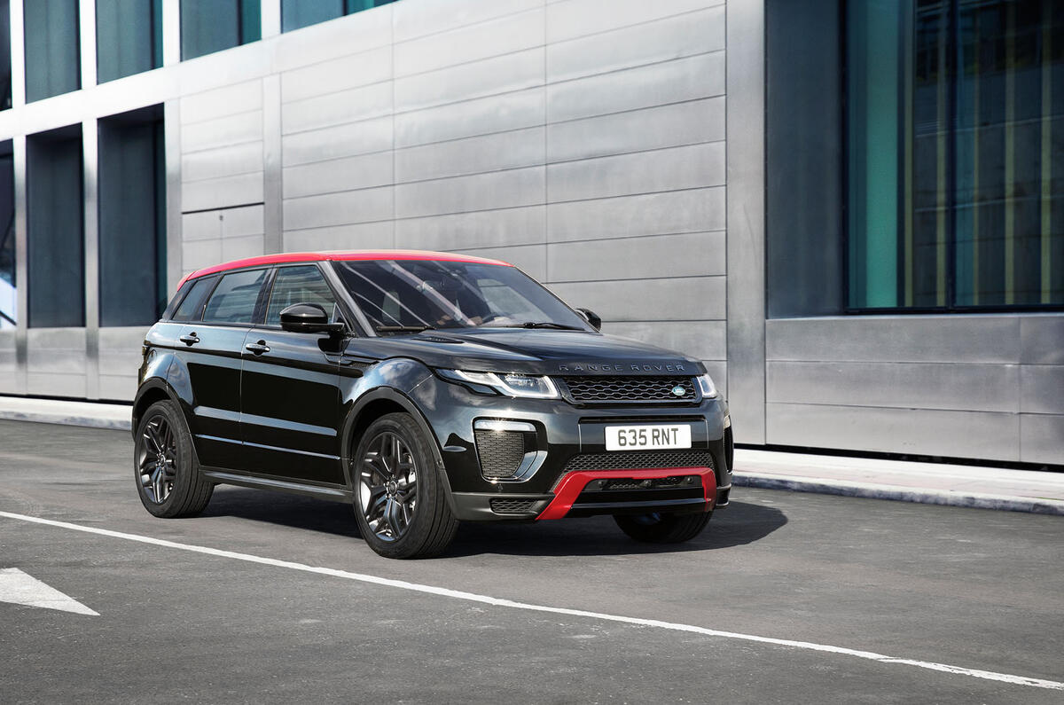 2017 Range Rover Evoque gets new tech and special edition model | Autocar