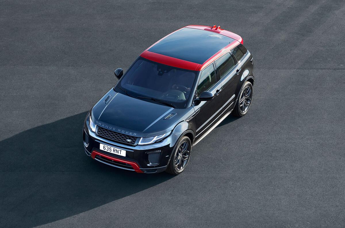2017 Range Rover Evoque gets new tech and special edition model | Autocar