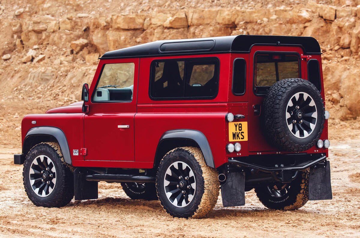 399bhp Land Rover Defender V8 sold out | Autocar