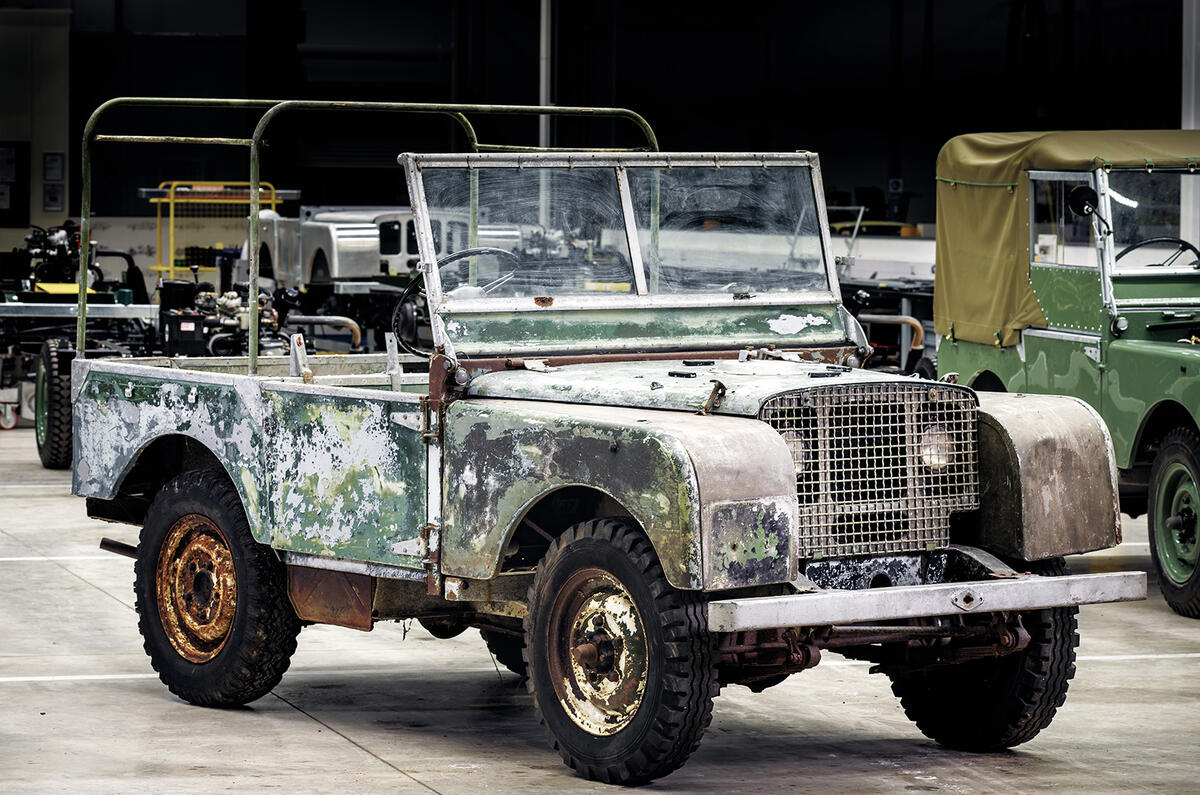 JLR Classic to restore recently discovered 1948 Land Rover launch car ...