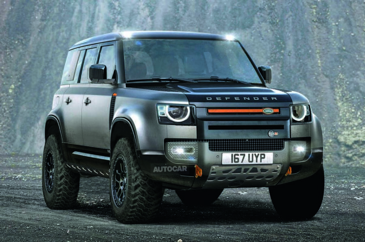 2023 Land Rover Defender SVX adds rugged styling and V8 power | Autocar