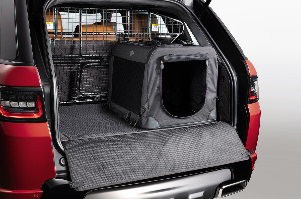 Land Rover Pet Packs revealed as official accessories | Autocar