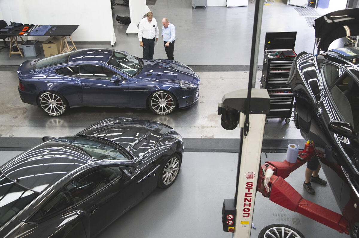 Ian Callum's Vanquish 25: production version revealed | Autocar