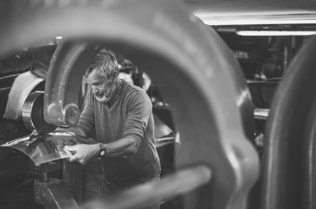 Behind the scenes with the Ferrari-fixing panel beaters | Autocar