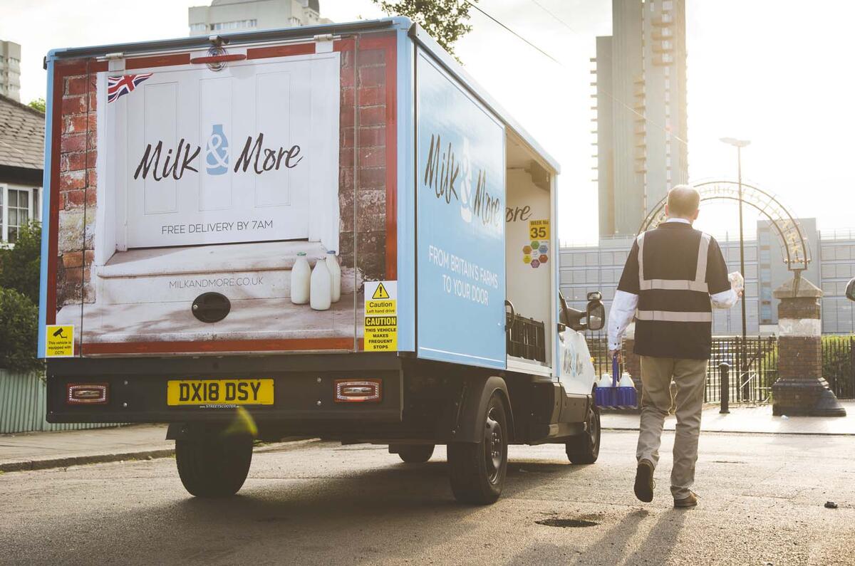 Behind the wheel of DHL's new electric milk float | Autocar