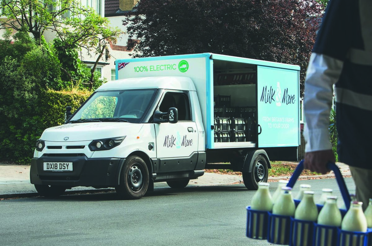 Behind the wheel of DHL's new electric milk float | Autocar