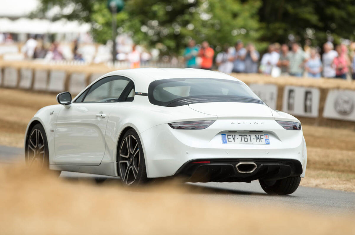 Goodwood 2018: Alpine A110 Pure and Legende take to the hill climb ...