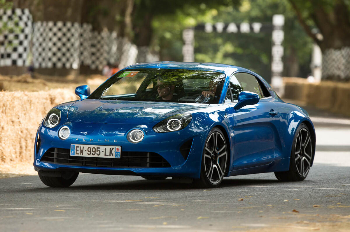 Goodwood 2018: Alpine A110 Pure and Legende take to the hill climb ...