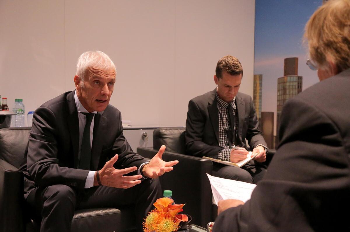 Exclusive interview: VW Group boss Muller on Dieselgate and future ...