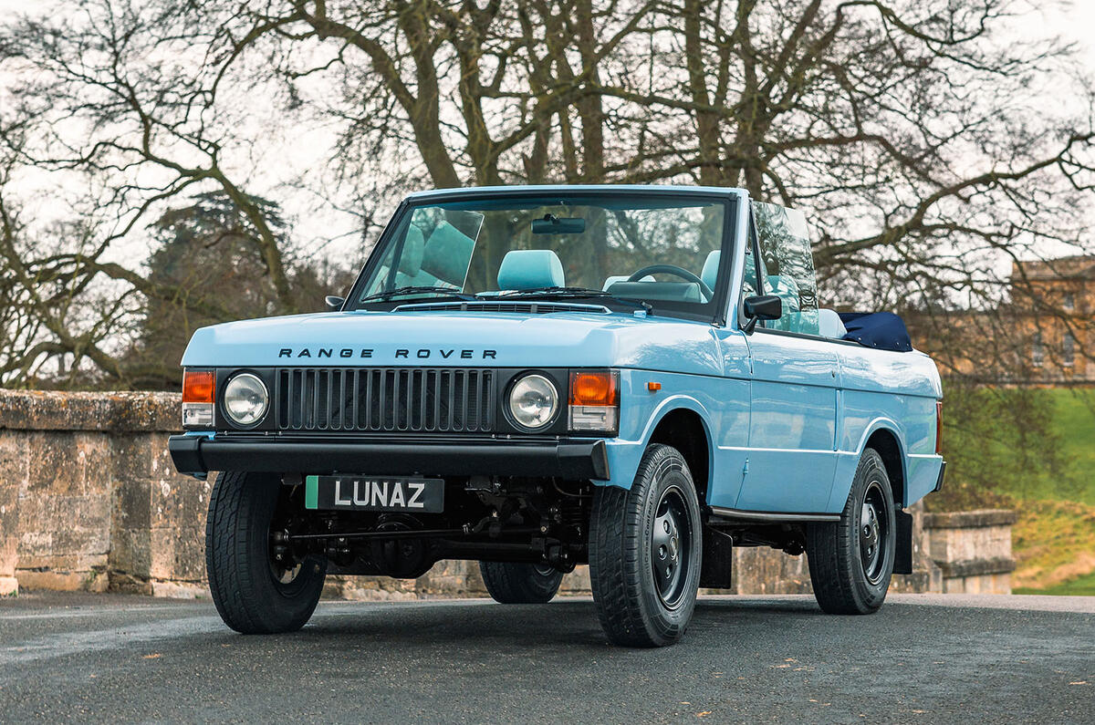 Classic Range Rover becomes 375bhp electric convertible | Autocar