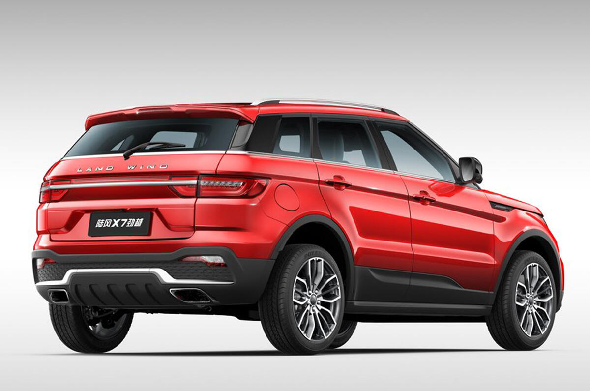 Range Rover Evoque copycat Landwind X7 updated with new look | Autocar