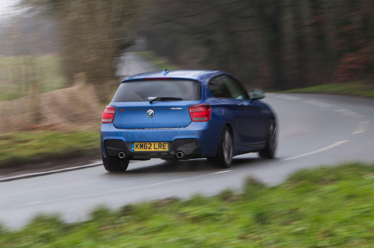 BMW M2 vs used M135i: is our modified hot hatch as fun to drive? | Autocar