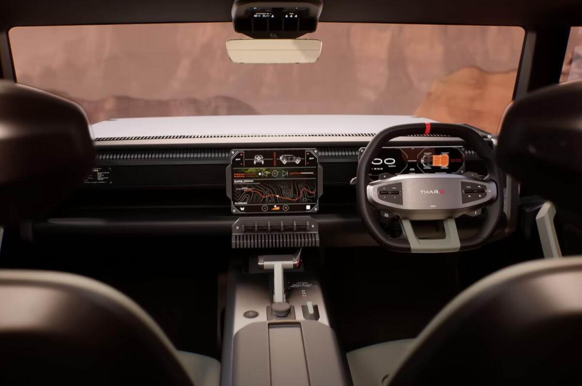 Mahindra Thar.e concept is radical EV 4x4 tipped for UK launch | Autocar