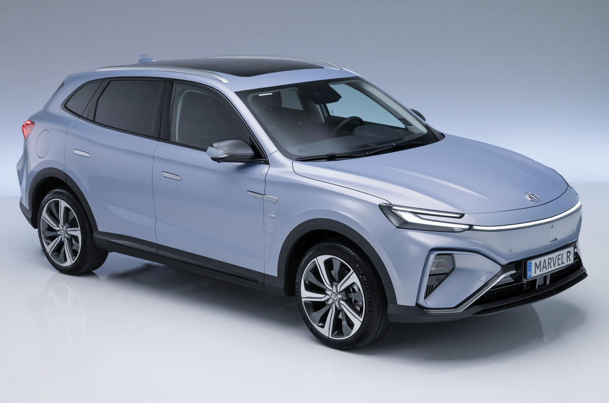 New MG Marvel-R EV brings 250-mile range for £34,000 | Autocar
