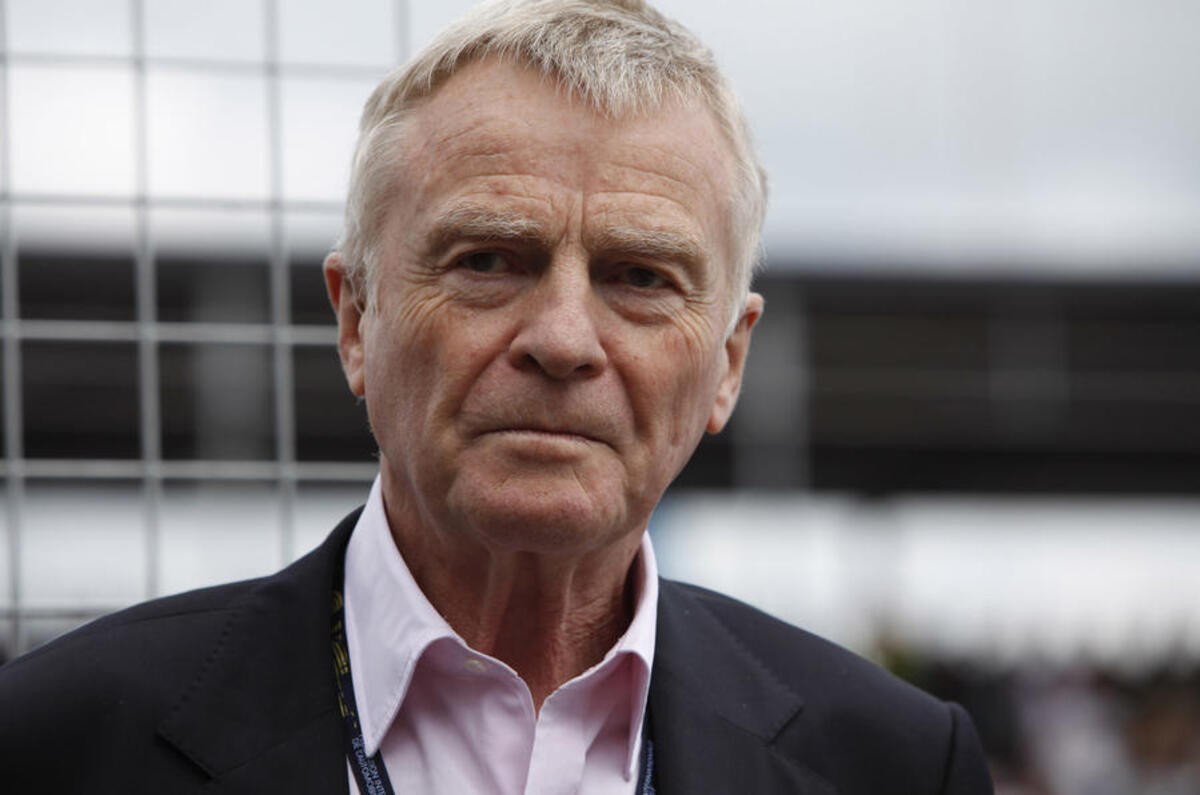 Ex-Formula 1 president Max Mosley dies aged 81 | Autocar