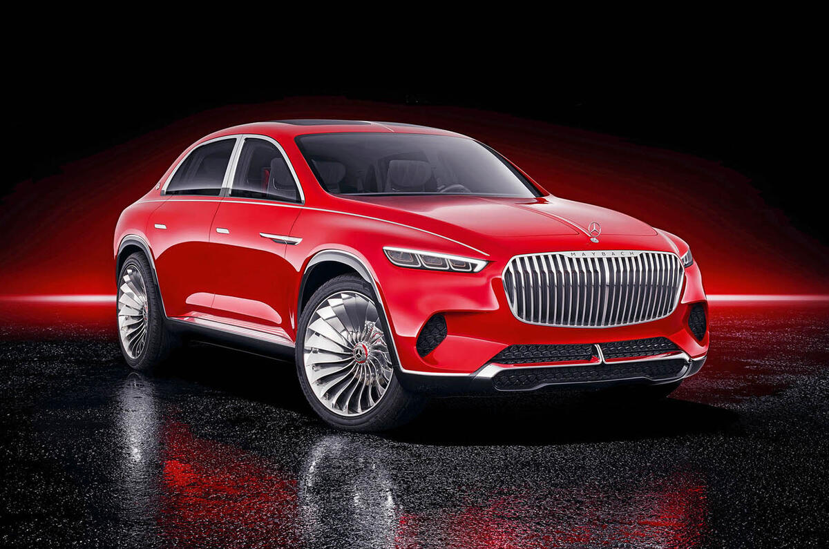 Mercedes-Maybach Vision Ultimate Luxury electric SUV concept revealed ...