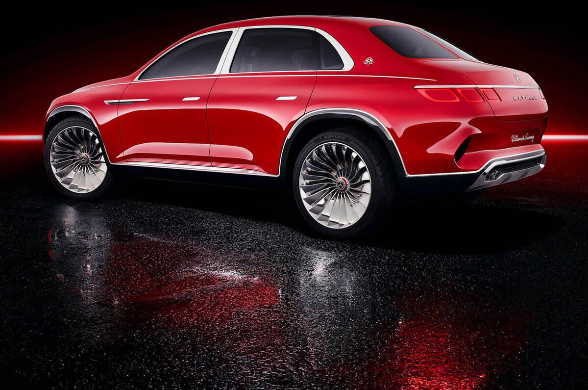 Mercedes-Maybach Vision Ultimate Luxury electric SUV concept revealed ...