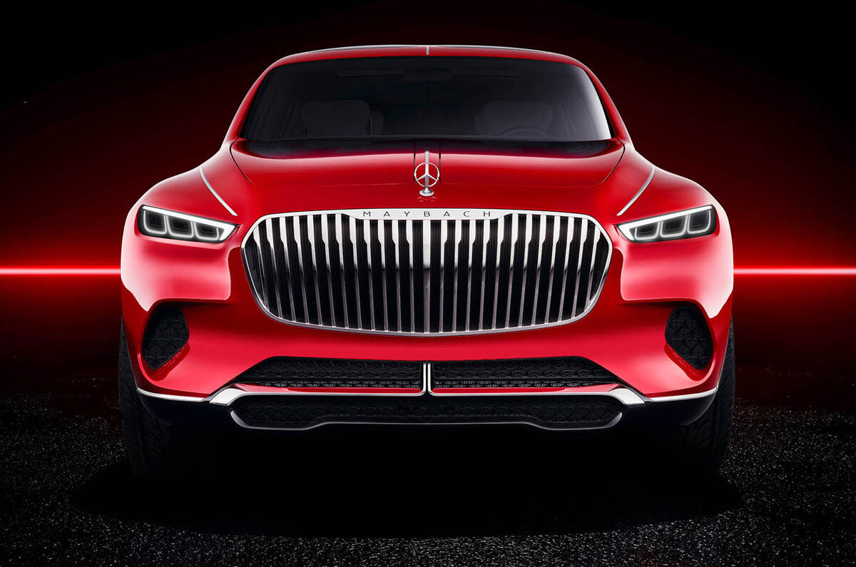 Mercedes-Maybach Vision Ultimate Luxury electric SUV concept revealed ...
