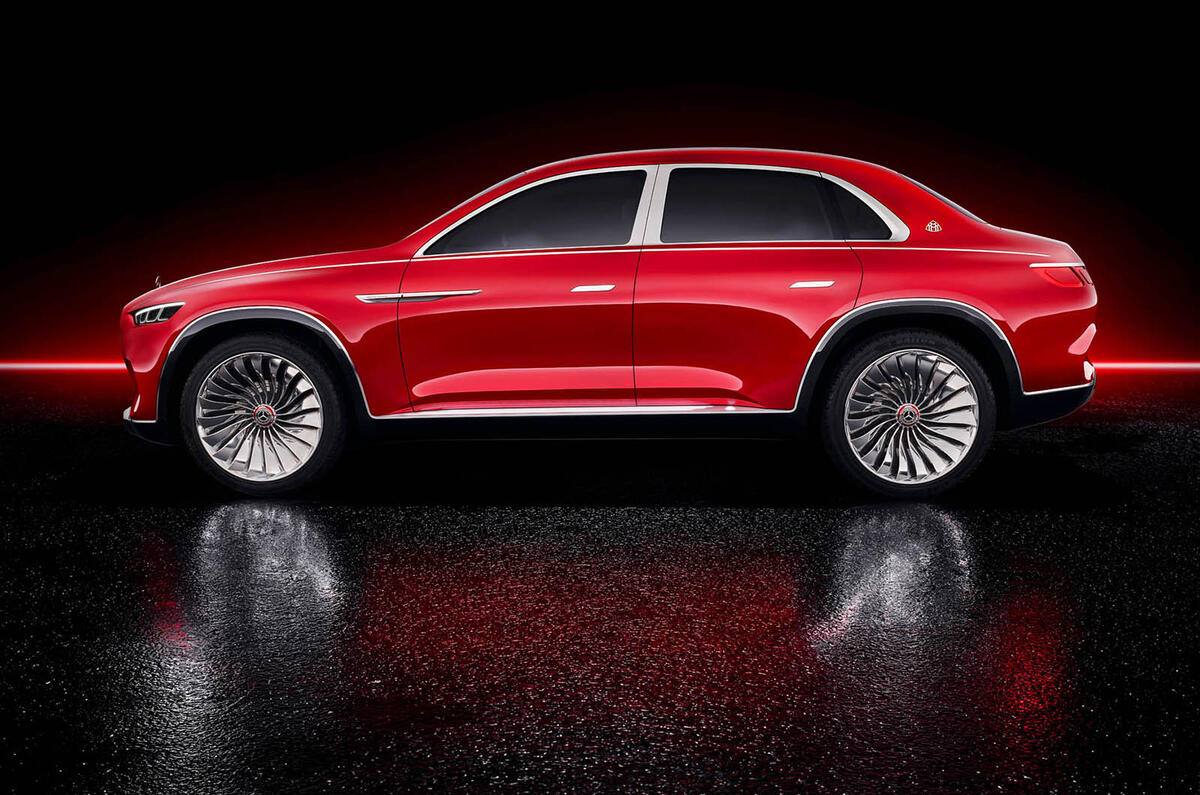 Mercedes-Maybach Vision Ultimate Luxury electric SUV concept revealed ...